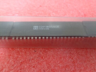 RCA VINTAGE CDP1805ACE CMOS 8-BIT MPU WITH RAM COUNTER / TIMER DIP40 UK ...