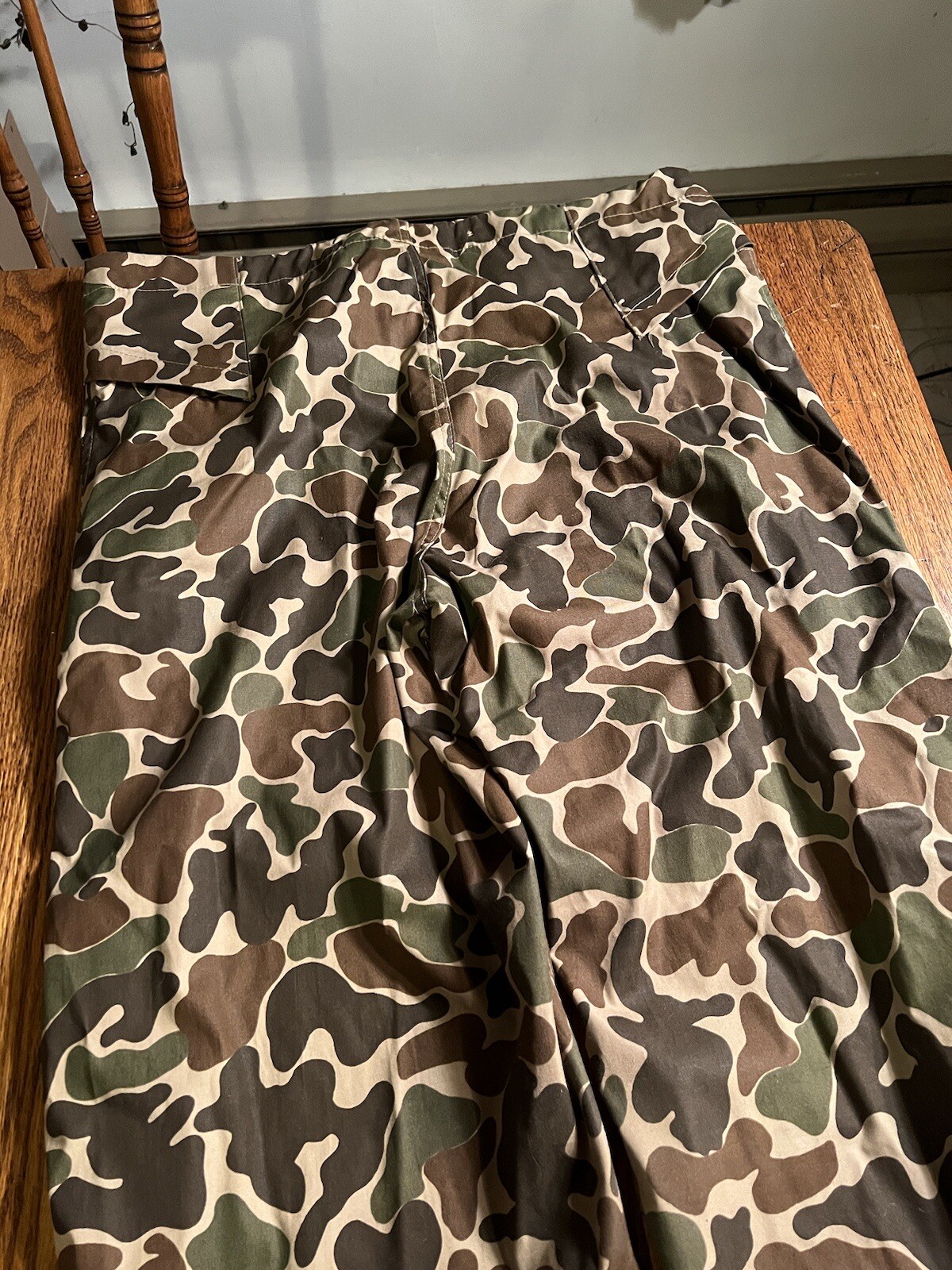 Men’s VTG Woolrich Gore-Tex Duck Camo Shell Pants USA Made size Medium ...