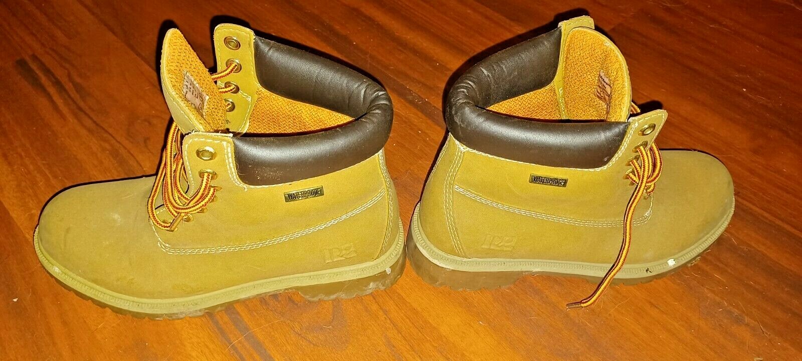 Rugged Outback Waterproof Lace Up Tan Hiking Boots Me… - Gem