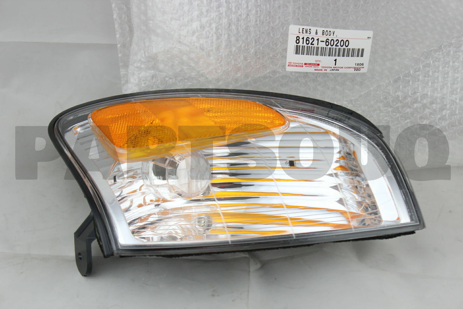8162160200 Genuine Toyota LENS & BODY, CLEARANCE LAMP, LH 81621-60200 ...