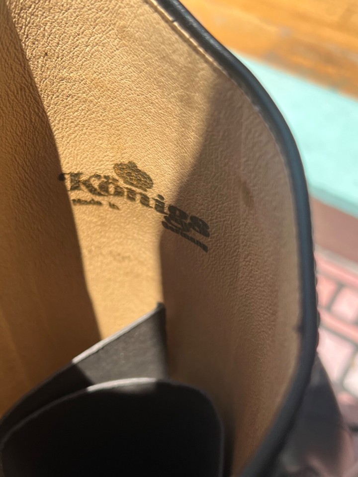 New Konigs riding boots size 9.5 | eBay