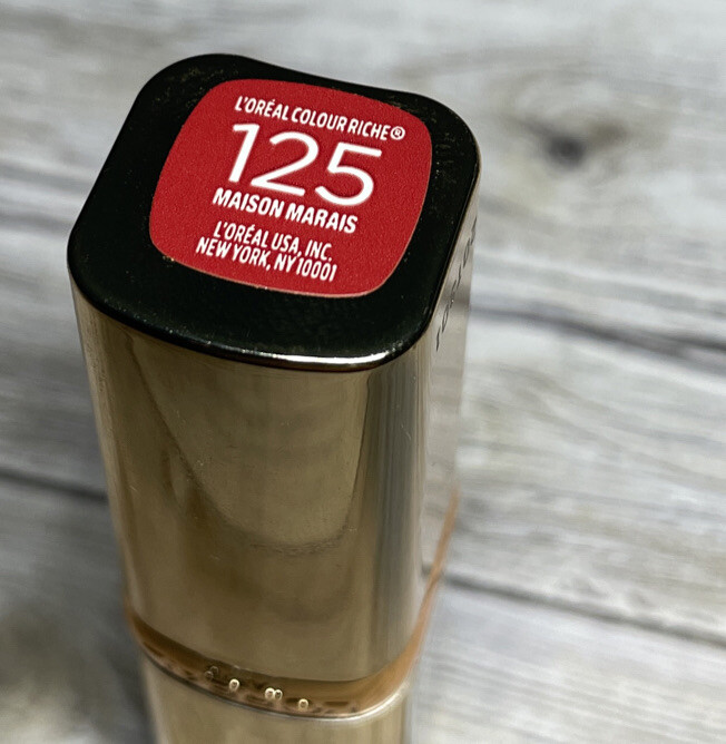 3 L'oreal Paris Colour Riche Original Satin Lipstick 125 Maison Marais ...