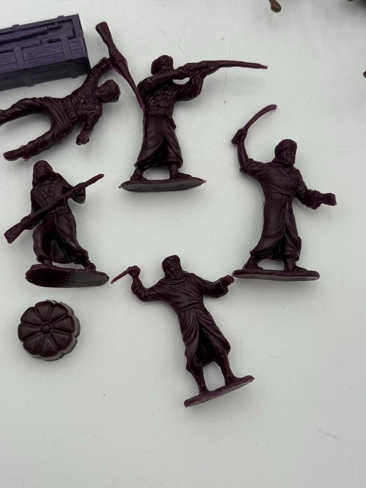 Vintage Lot Marx Captain Gallant Foreign Legion Playset Arab Figures ...