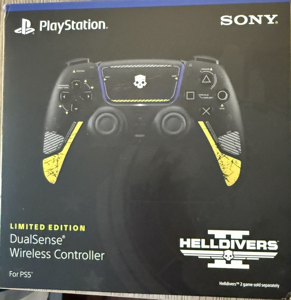 PS5 DualSense Controller HELLDIVERS 2 Limited Edition IN HAND SHIPS ...