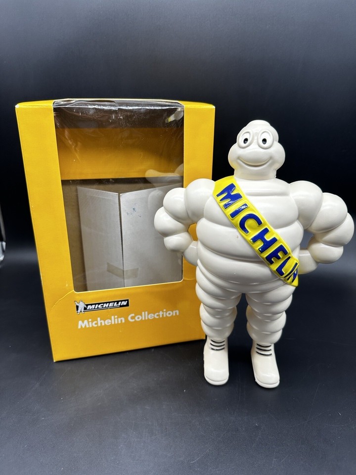 MICHELIN Michelin Bibendum Figure rare vintage with box BIB Michelin ...
