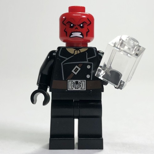LEGO Red Skull Minifigure 76017 Captain America vs. Hydra Super Heroes ...