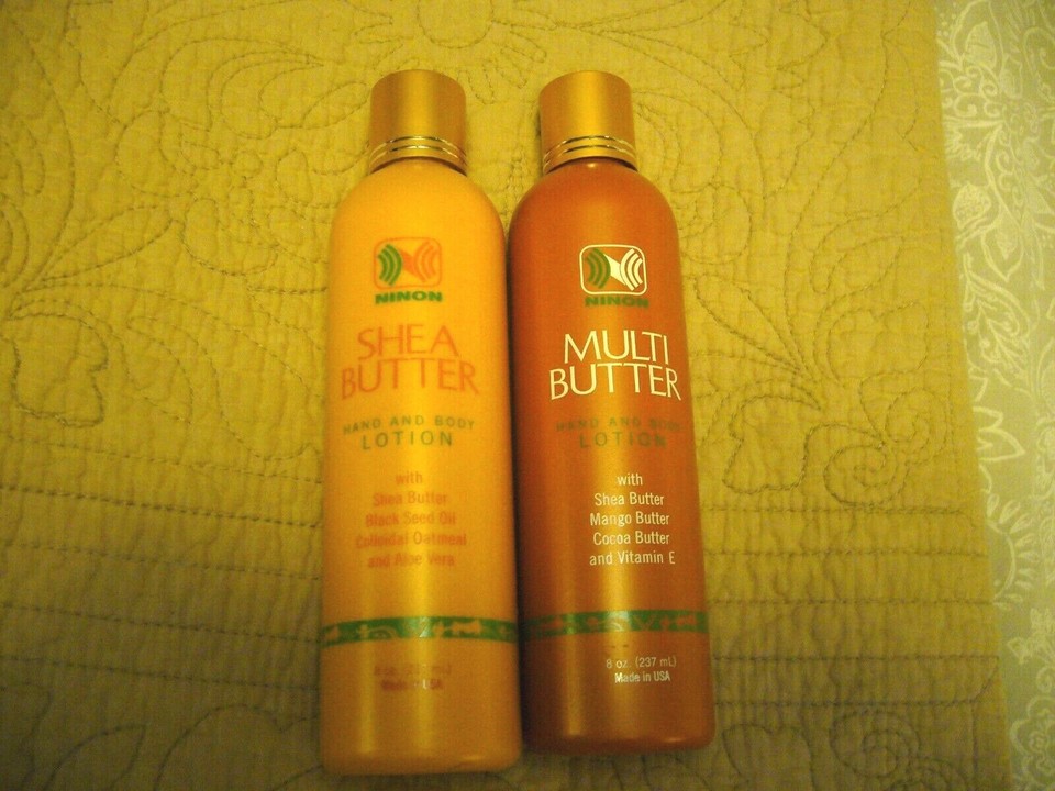 Hand & Body Lotions Moisturizers Shea Butter & Multi-Butter Aloe -8 oz ...