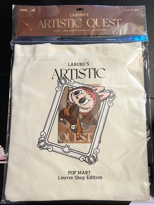 labubu - sac canvas Pop Mart EDITION SPECIALE LOUVRE | eBay