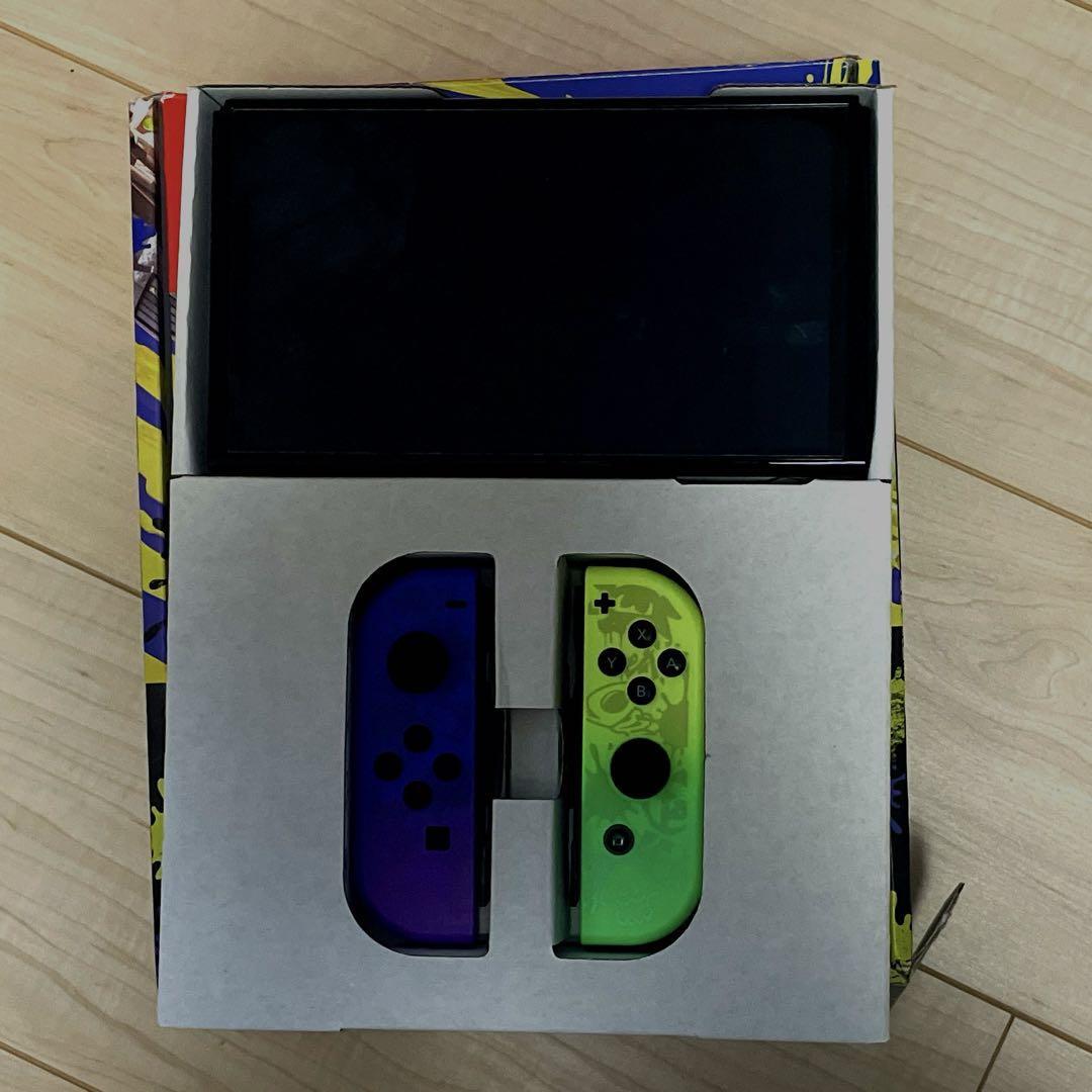 Nintendo Switch Splatoon 3 Limited Edition OLED Model Console 64GB ...