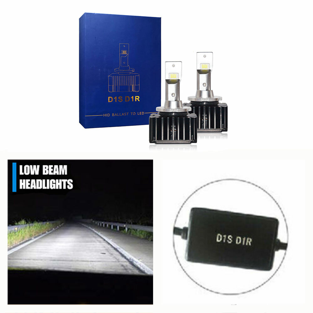LED Headlight Bulb Conversion Kit D1S D1R For Benz E260 2016 Low Beam ...