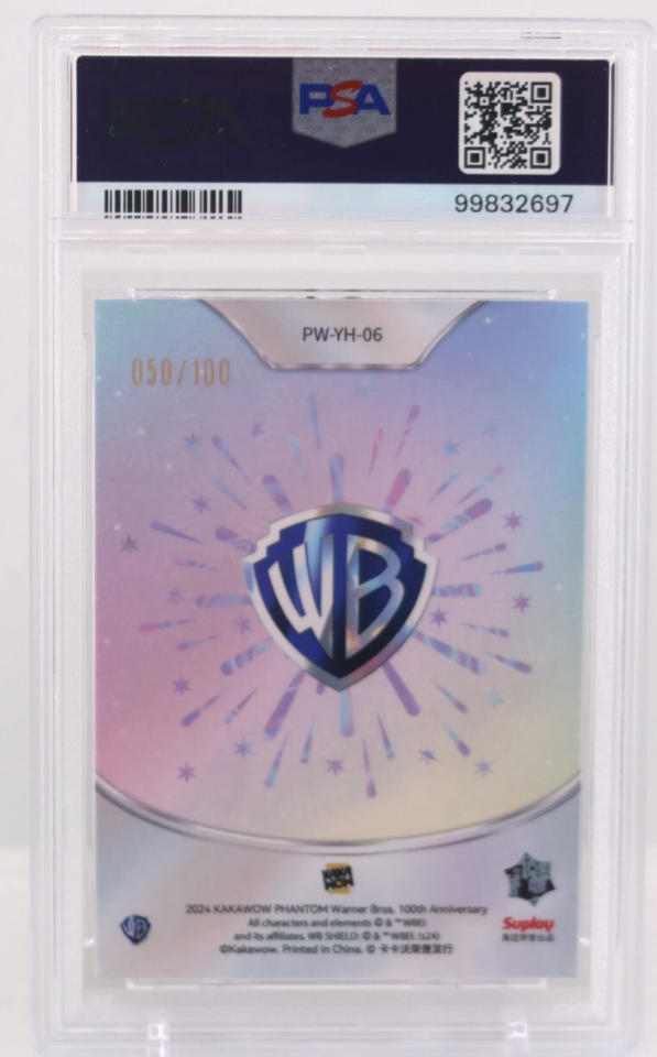 2024 KAKAWOW WARNER BROTHERS ANV THE JOKER FIREWORKS #6 PSA 10 Batman ...