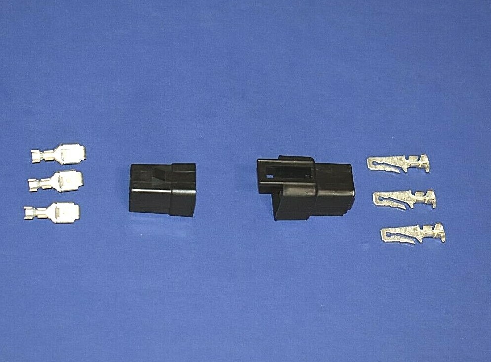GM 3 Cavity Female Male Wiring Harness Connector Shell Terminals Chevy ...