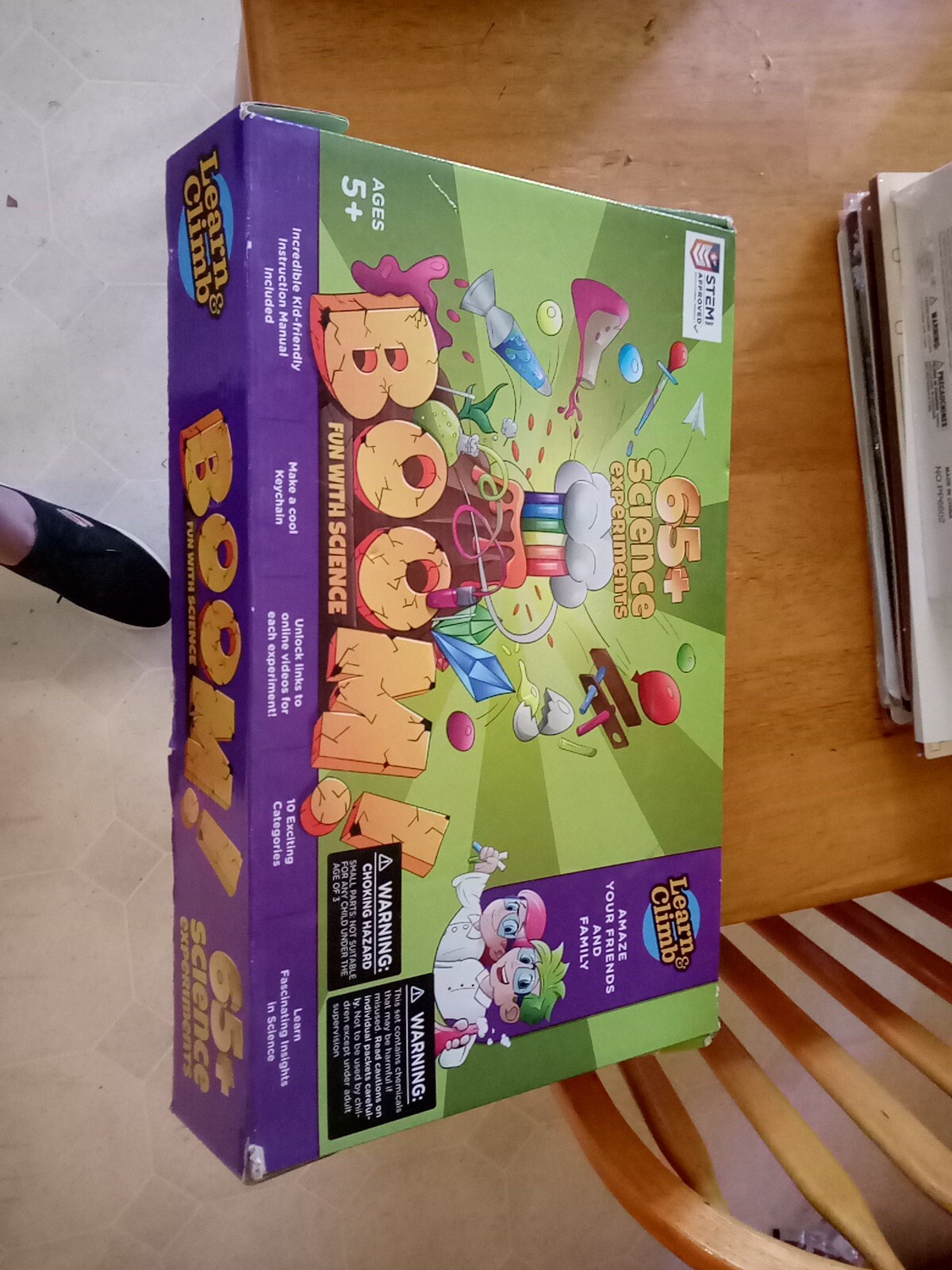 Learn & Climb Fun with Science! Kids' Science Kit for sale online | eBay