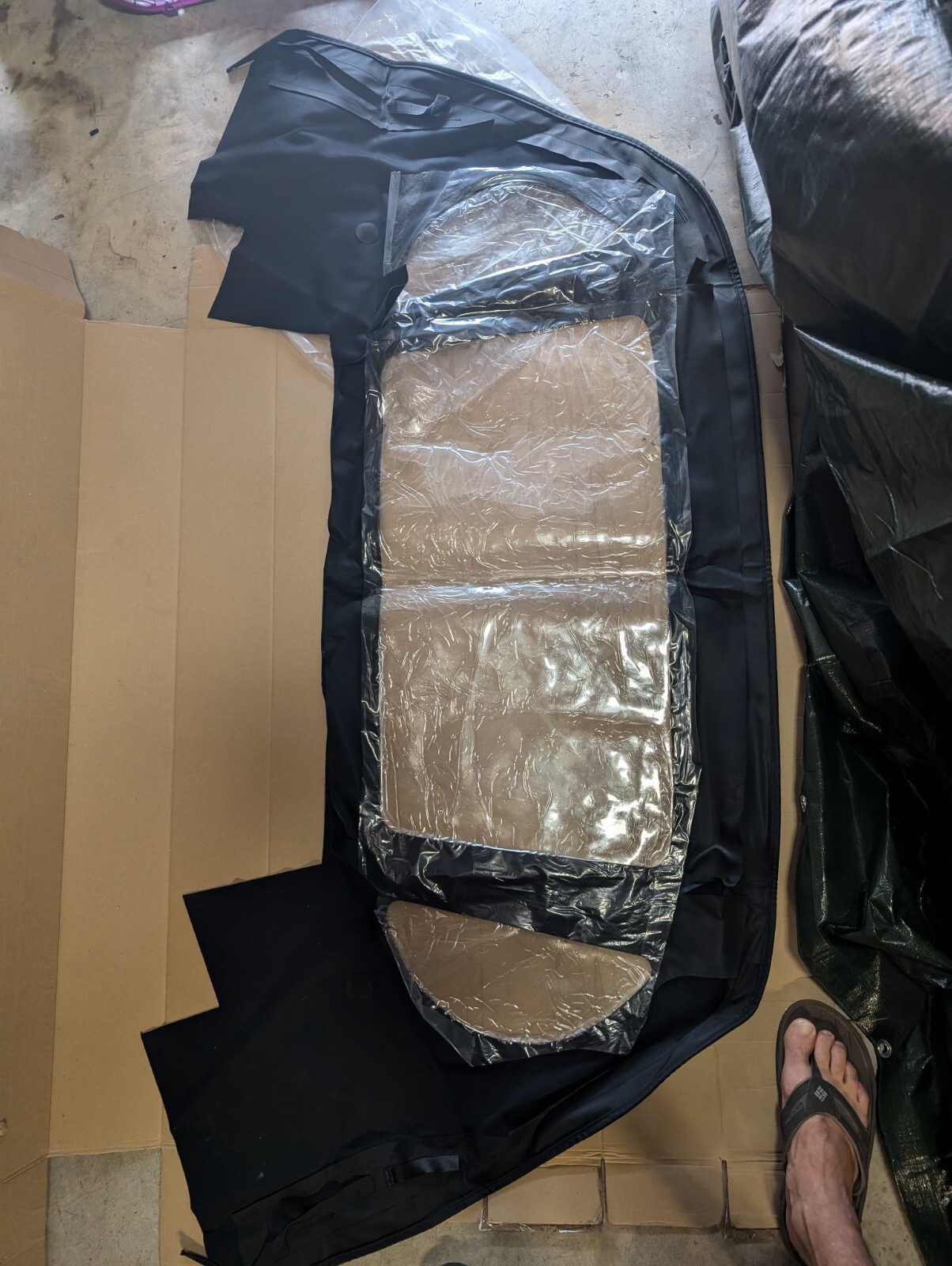 For Mercedes R129 300SL SL500 600 Convertible Soft Top w/ Plastic ...