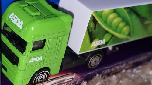 Asda Model Trucks HGV Lorries With Trailer 1:87 Diecast - Kids love ...