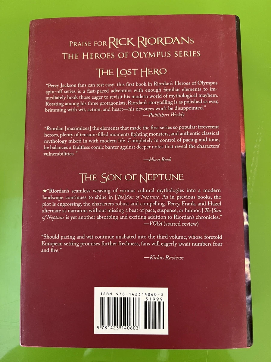 The Lost Hero Back Cover