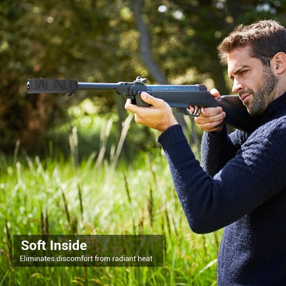 2 Pack Suppressor Gun Protective Cover Quick Release Military Shooting ...