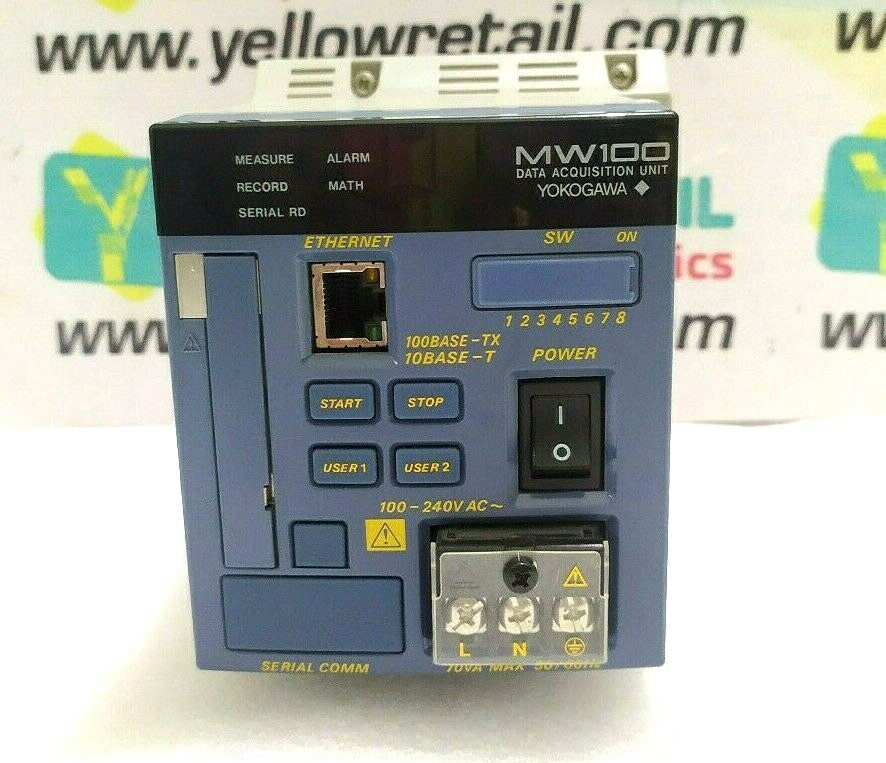 Yokogawa MW100-E-1W S2 Data Acquisition Unit Model MW100 | eBay