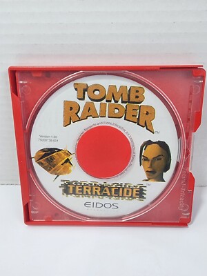 Tomb Raider - Terracide - Eidos PC CD-ROM Game Laura Croft Disc Only ...