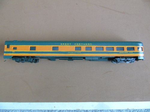 Rivarossi HO Great Northern Observation car with Red Tail Light, | eBay