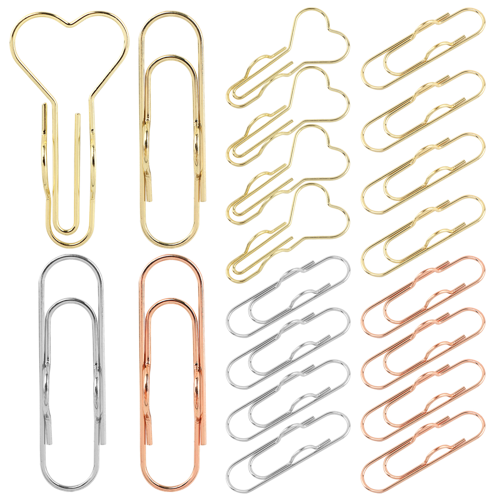 20pcs Pen Clip Notebooks Office Supplies Portable Stationery Tool ...