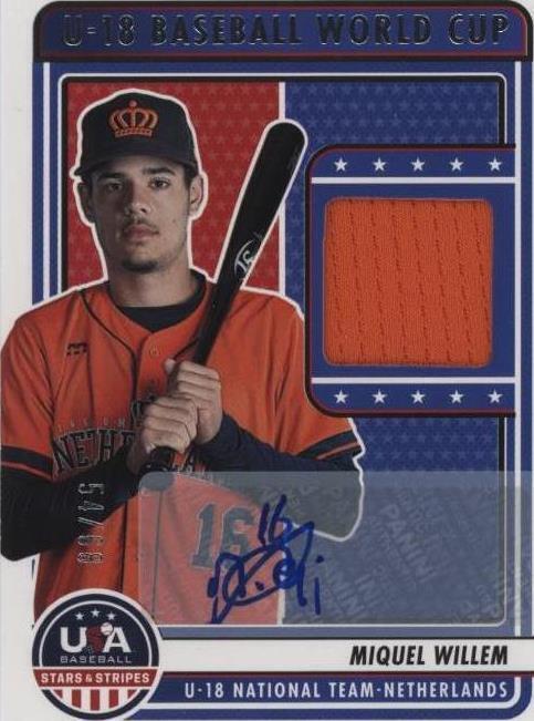2023 Panini USA Baseball Stars & Stripes - U-18 World Cup Netherlands ...