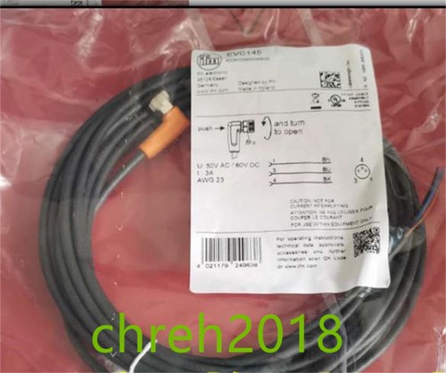 1PCS NEW IN BOX IFM sensor cable EVC145 | eBay