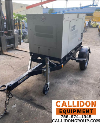 2018 14kW Wacker Neuson G14 Diesel Generator Trailer Mounted Kubota ...