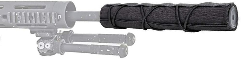Military 8.6inch Suppressor Cover Tactical Protect Sleeve Wrap Airsoft ...
