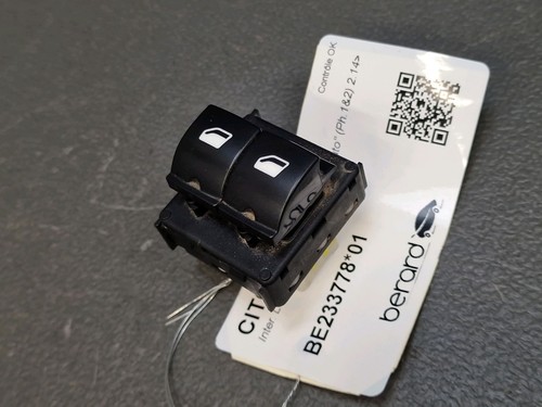 Bouton lève vitre avant gauche - Citroen C3 III / C4 Cactus ...