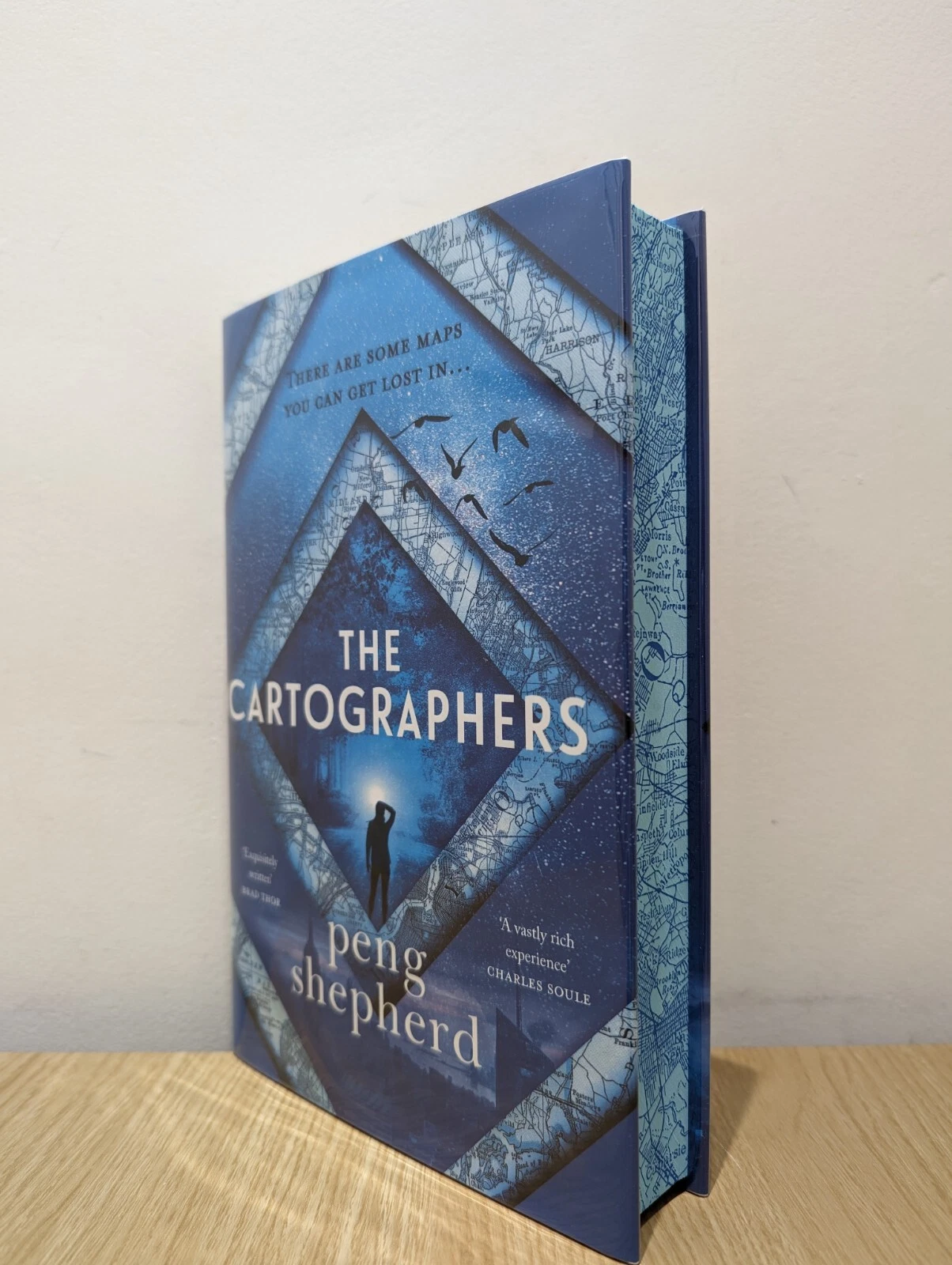 Signed-First Edition-The Cartographers by Peng Shepherd-Sprayed Edge ...