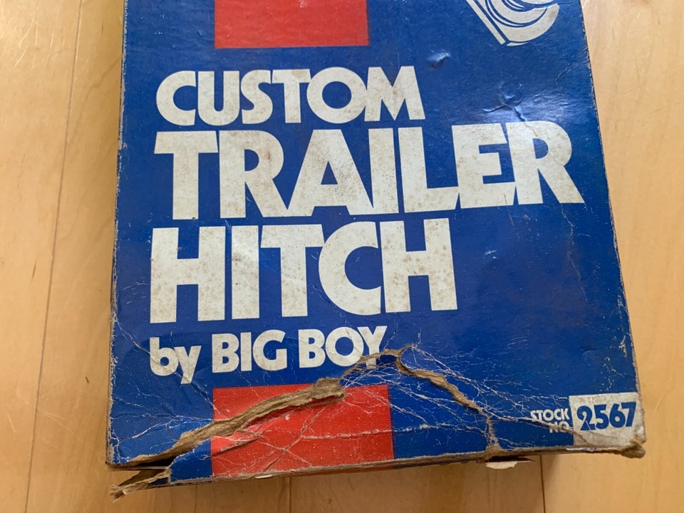 Big Boy Custom Trailer Hitch 2000 Lbs. Gross Trailer Weight Class 1 | eBay