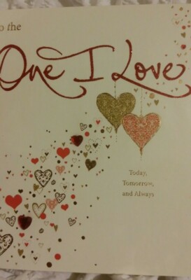 VALENTINES DAY ONE I LOVE CARD FREE POST QUALITY & VALUE | eBay Australia