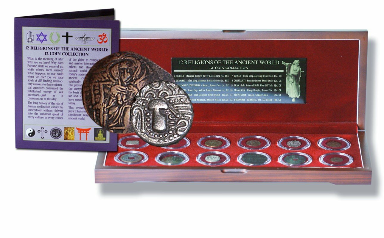 12 Religions Of The Ancient World Coin Collection | eBay