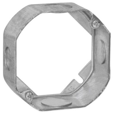 Steel City 55151 1/2 3/4, Octagon Box Extension Ring, 4 Oct Ext Ring ...