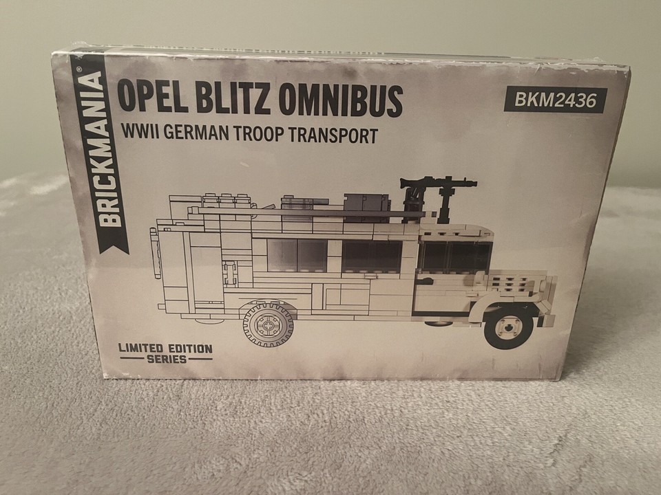 Brickmania Opel Blitz Omnibus WWII German Troop Transport SEALED | eBay