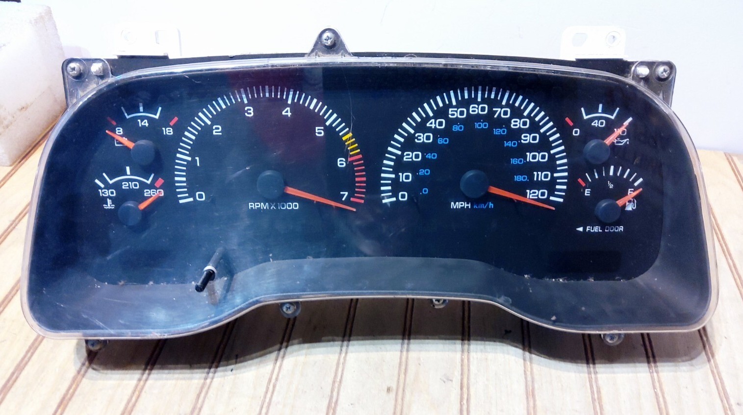 1999 Dodge Durango Instrument Gauge Cluster 181,500 miles, OEM w/ID ...
