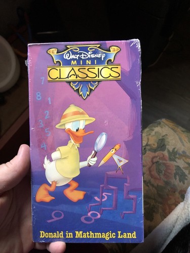 Walt Disney Mini Classics - Donald in Mathmagic Land (VHS, 1991) for ...
