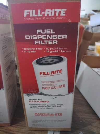 FILL-RITE F1810PM0 - Fuel filter cross reference