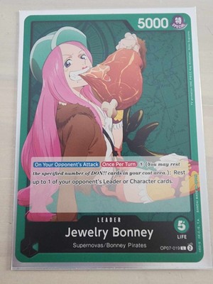 Jewelry Bonney OP07-019 L 500 Years in the Future One Piece Card ...