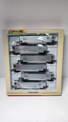 Walthers HO Scale Model Trains Gold Line Bethgons (6 PACK) BNSF 932 ...