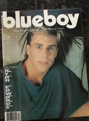 BLUEBOY GAY BEEFCAKE - MAG .Dec 1989 VOL-1 NO. 3 - MALE PHYSIQUE RARE ...