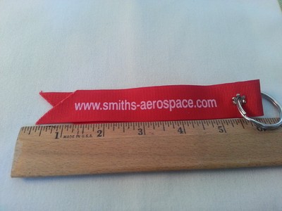 GE Aviation Systems / Smiths Aerospace Red Military Keychain | eBay