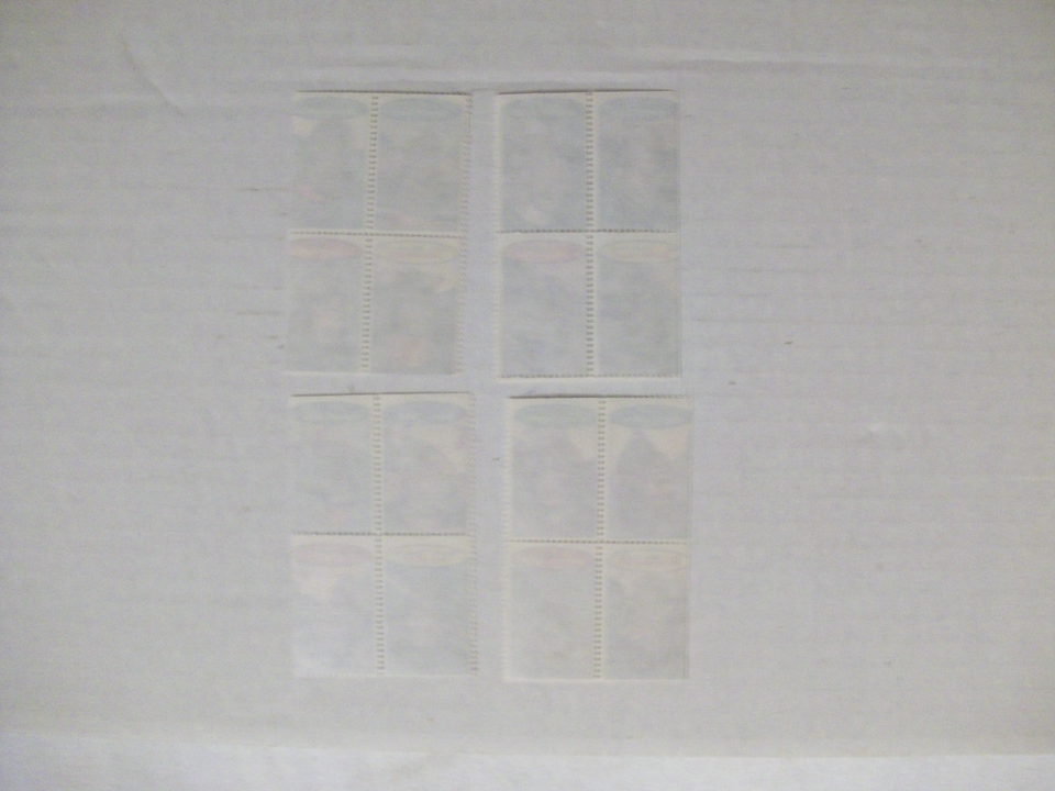 (4) 4-PANEL 1974 TOPPS TEST STAMPS w/BOBBY BONDS,GEORGE SCOTT,CLAUDE ...