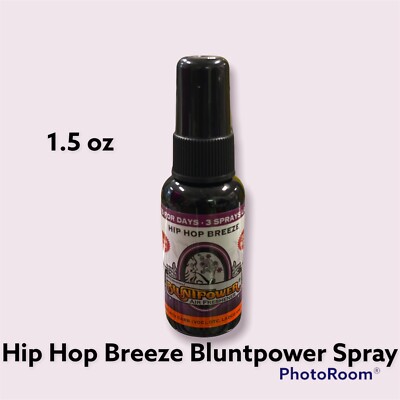 Bluntpower Air Freshener Blunt Power Spray, Hip Hop Breeze 1.5 oz | eBay