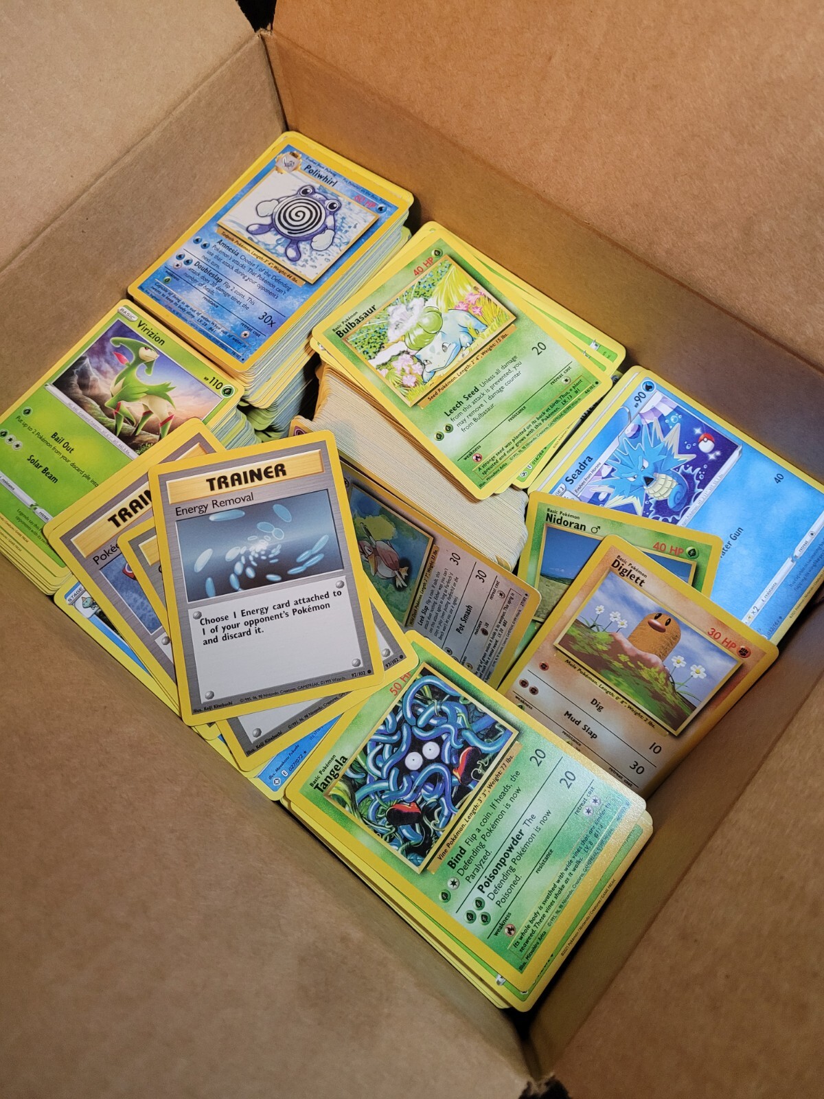 5 lb Bulk Pokemon Card Lot Mixed Vintage + New - UNSEARCHED | eBay