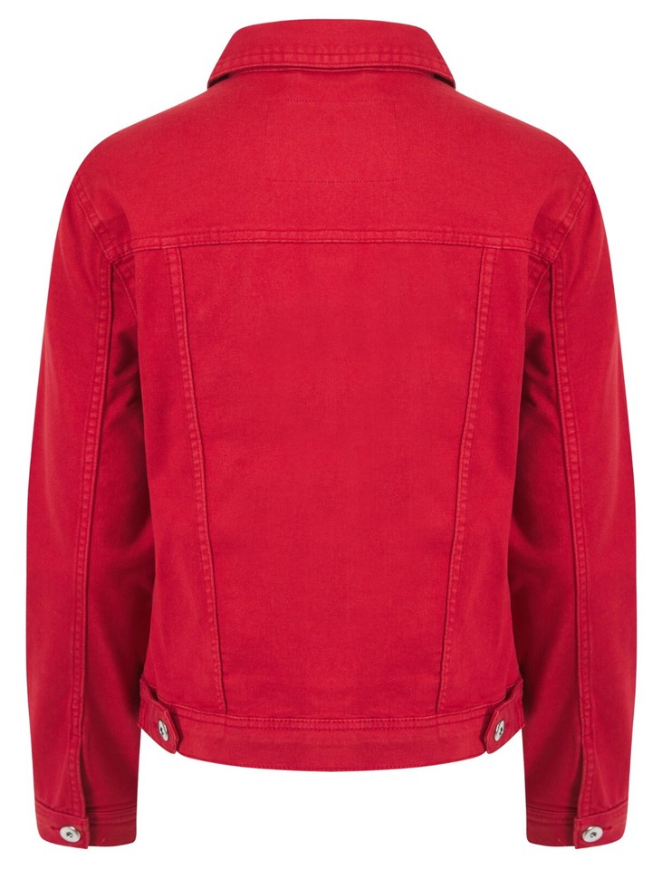 Womens Ladies Amara Reya Stretch Denim Jacket Soft Cotton Summer ...