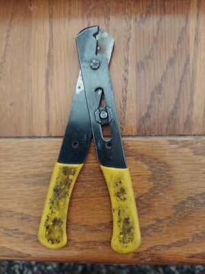 VINTAGE K MILLER TOOL CO. WIRE CUTTER YELLOW GRIP 5 IN | eBay