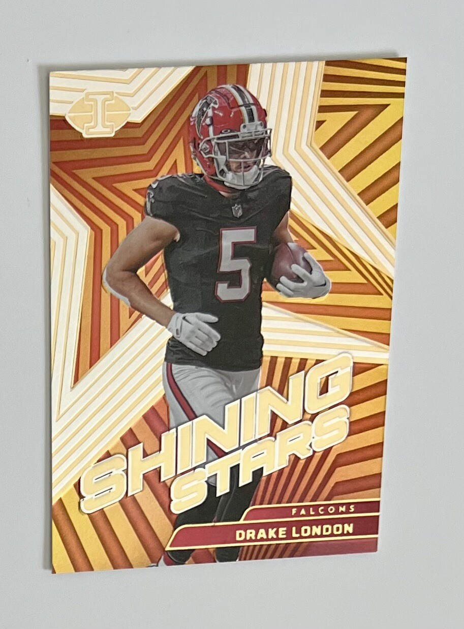 2023 Panini Illusions Drake London Shining Stars Insert #7 Atlanta ...