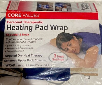 Thera Care Personal Heating Pad Wrap Shoulder & Neck 18" x 15.5" Model ...